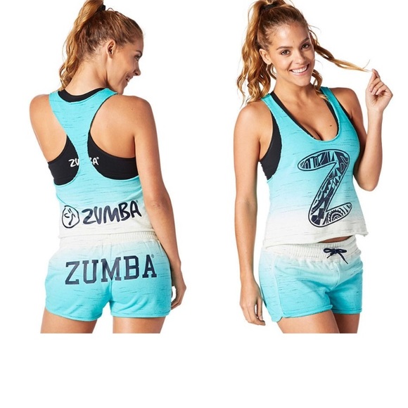 Zumba Fitness | Tops | Zumba Wear When The Sun Goes Down Crop Tank Top ...